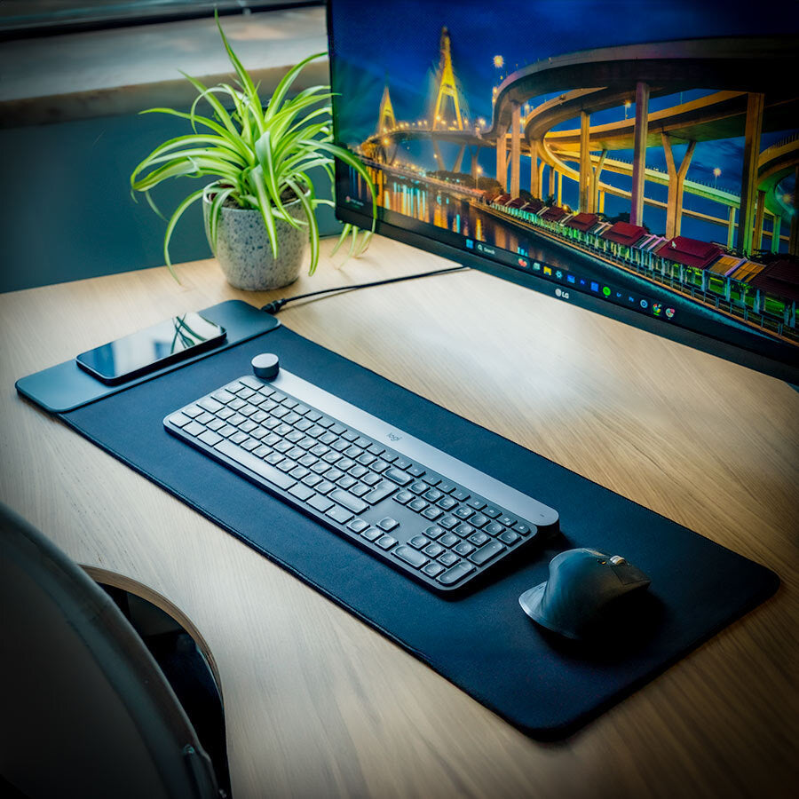 XL Wireless Charge Mouse Mat™ – Titan Power Plus