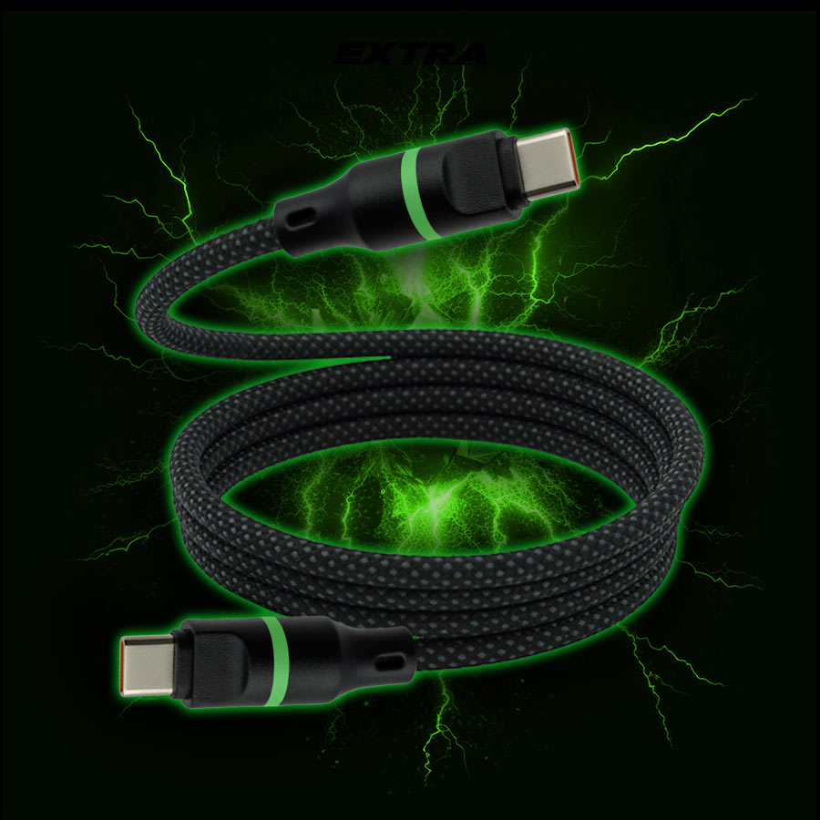 120W MagTech Usb-C to Usb-C Cable – Titan Power Plus